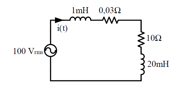 Solved In the system operating at the following frequency of | Chegg.com