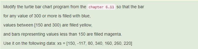 Solved We can quickly see that drawing a bar will be similar | Chegg.com