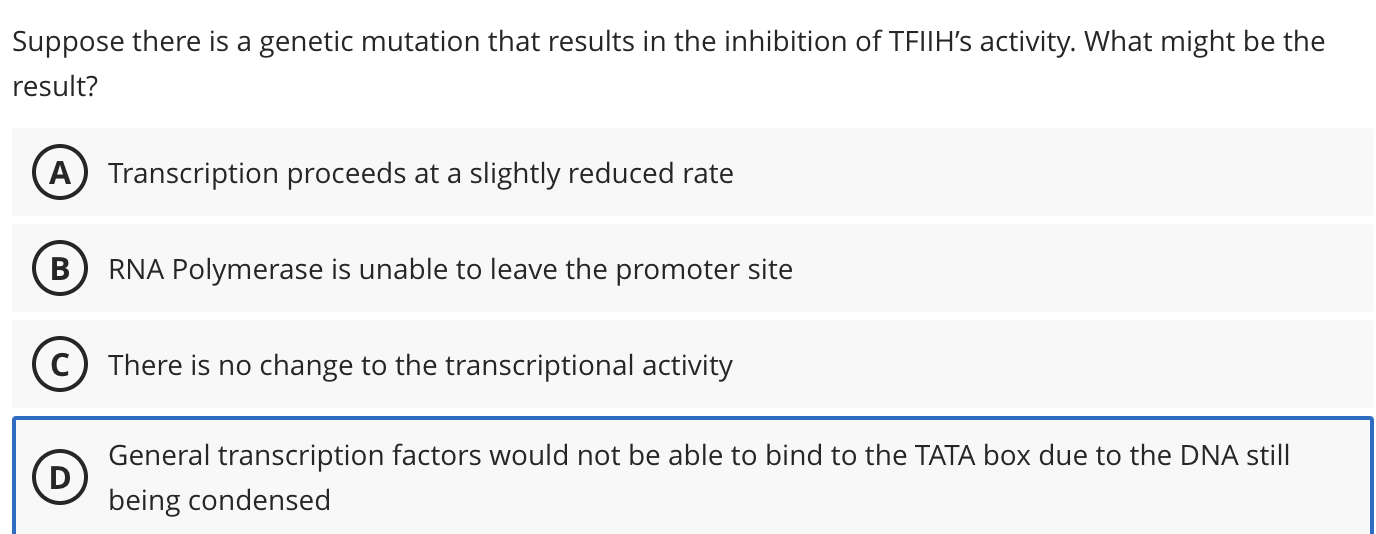 Solved Suppose there is a genetic mutation that results in | Chegg.com