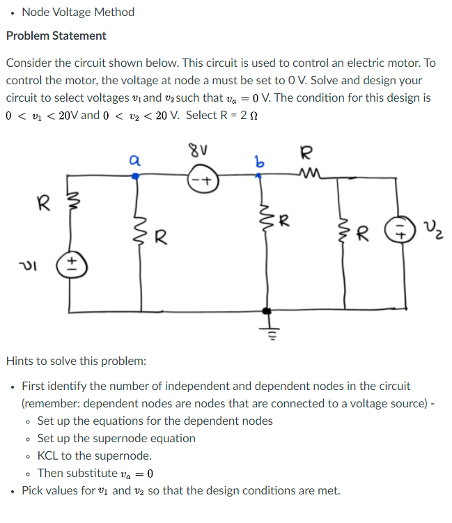 Solved i.e. what is the value of v1 and the value of v2? | Chegg.com