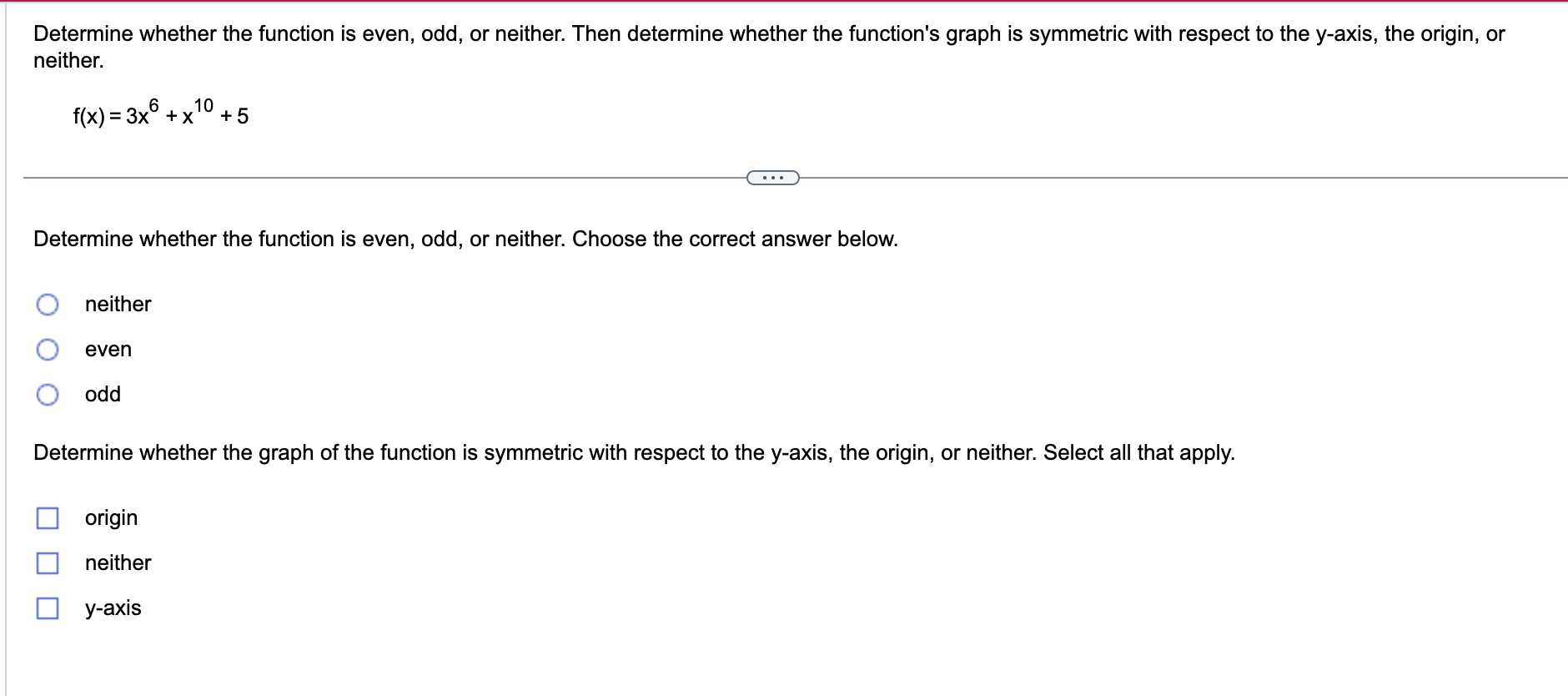 solved-determine-whether-the-function-is-even-odd-or-chegg