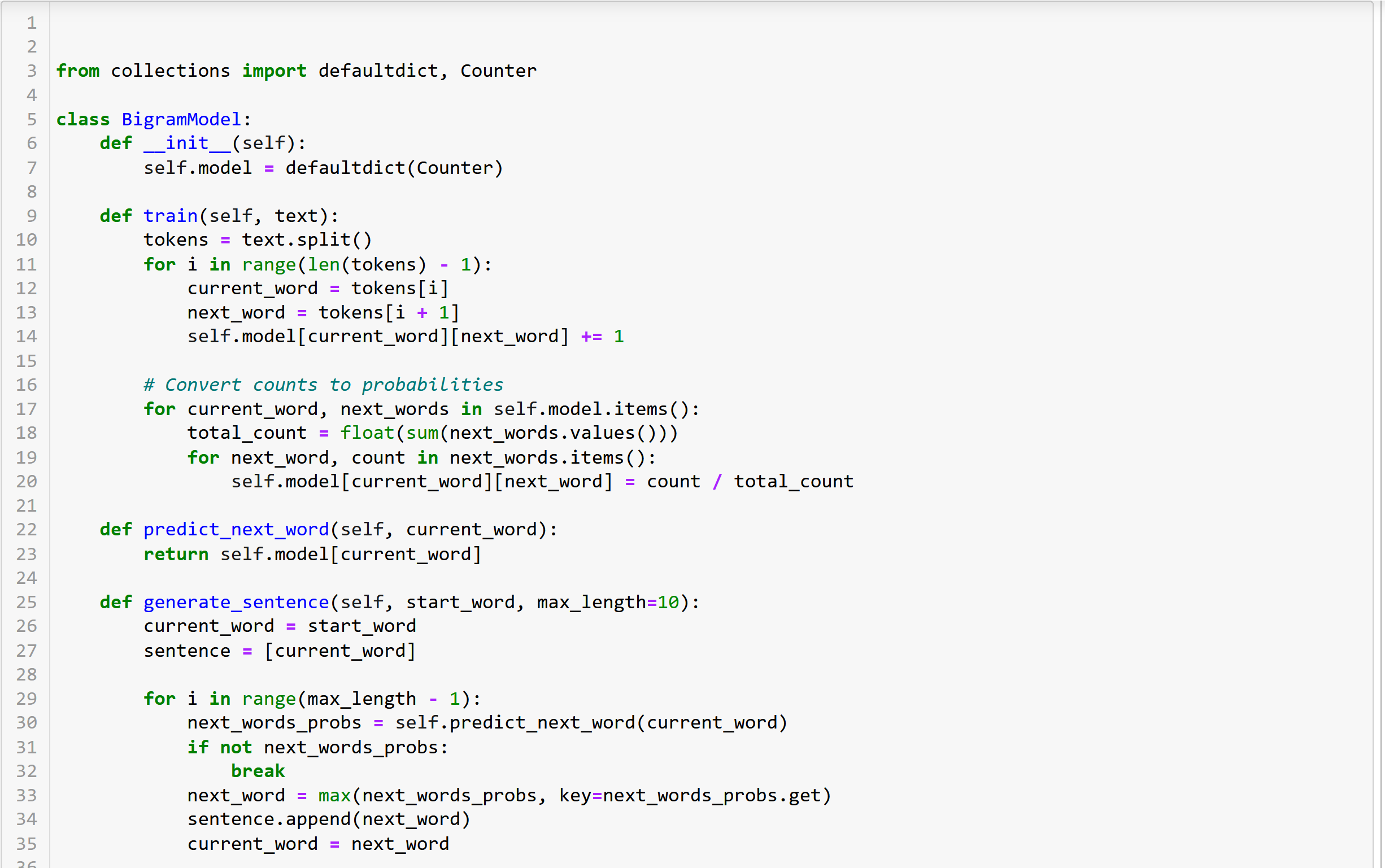 Solved Below is sample code to demonstrate the generation of | Chegg.com