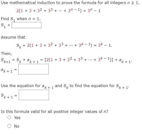 Solved Use mathematical induction to prove the formula for | Chegg.com