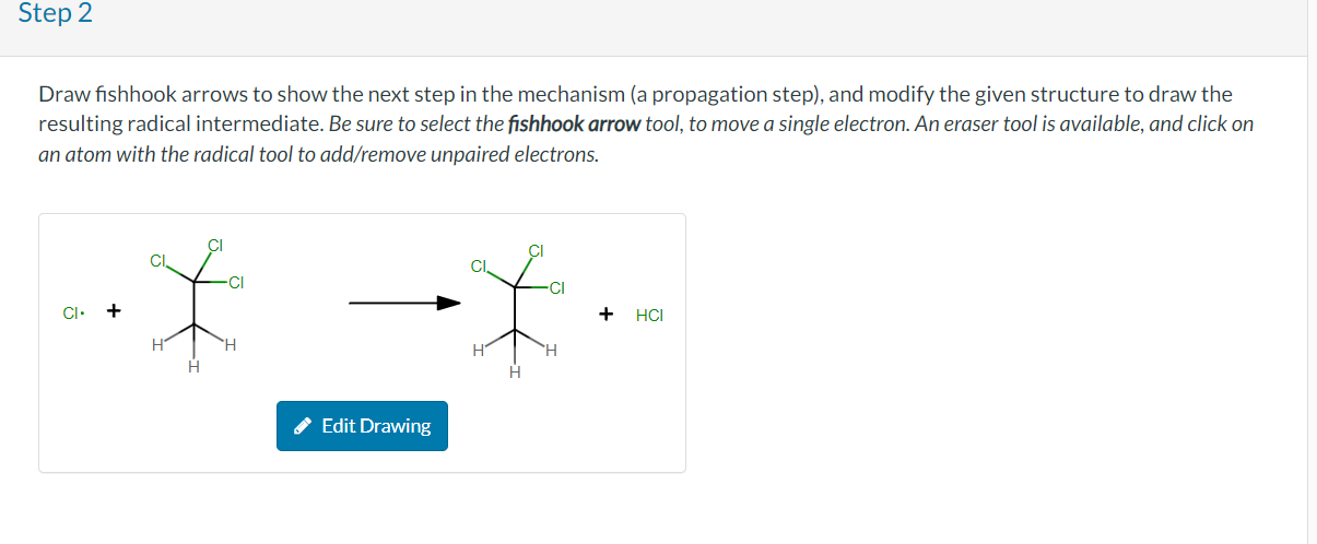 Draw fishhook arrows to show the next step in the | Chegg.com