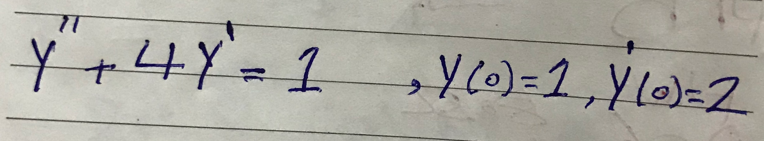 Solved 버4 } Yo=1,y0)=2 1 | Chegg.com