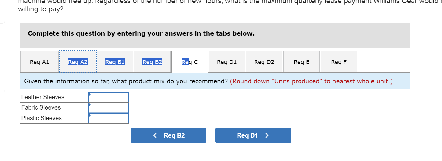 Solved willing to pay? Complete this question by entering | Chegg.com