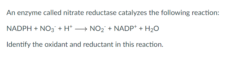Solved Use the table below to calculate AG for the nitrate | Chegg.com