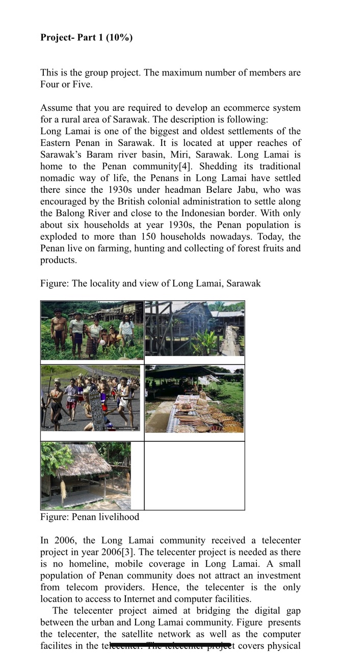 Solved Project- Part 1(10%) This is the group project. The | Chegg.com