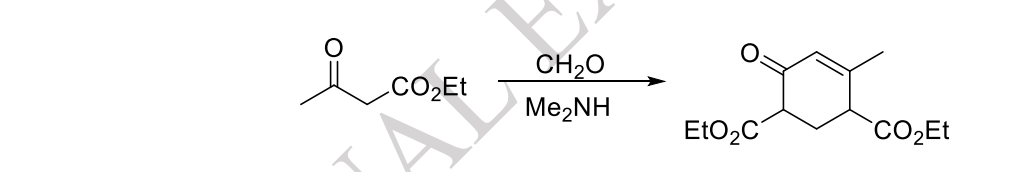 Solved O CH,0 CO2Et yy EtO2( CO2Et Me,NH | Chegg.com