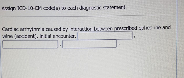 Solved Assign ICD-10-CM code(s) to each diagnostic | Chegg.com