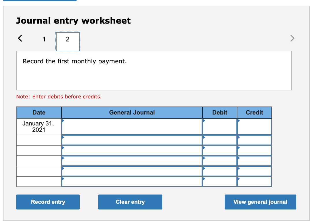 Solved Brief Exercise 9-1 Record installment notes | Chegg.com