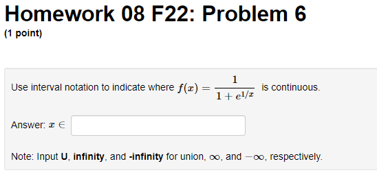 Solved Homework 08 F22: Problem 4 (1 point) Let | Chegg.com