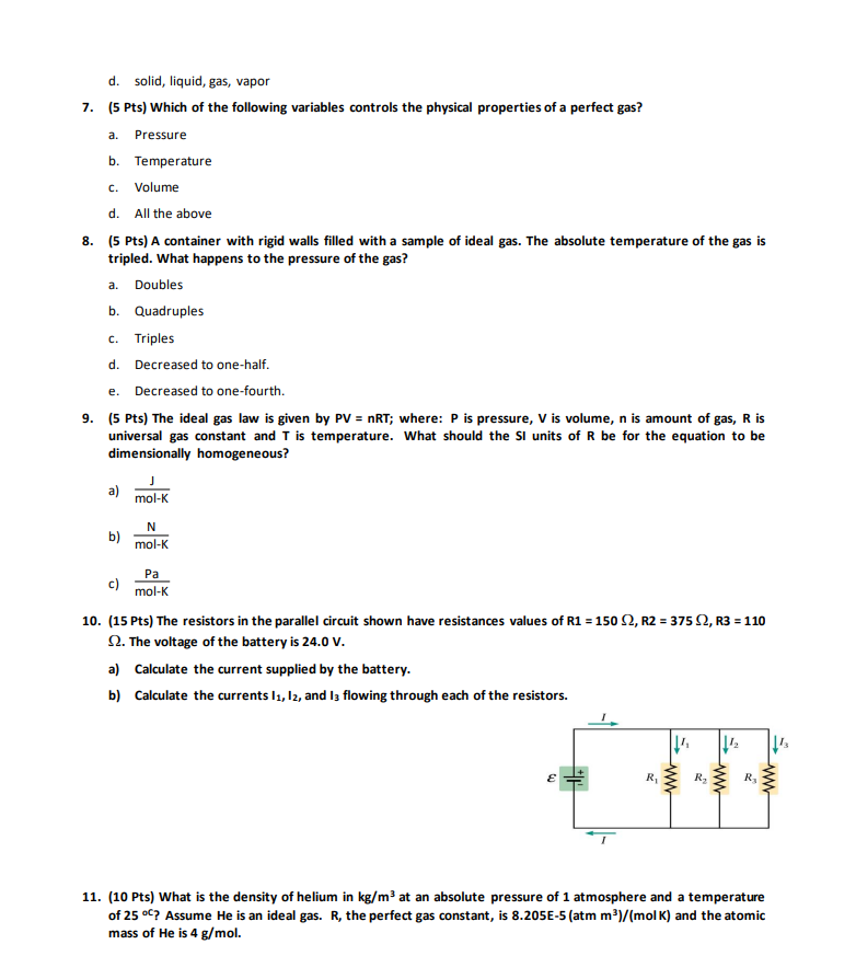 Solved 7. (5 Pts) Which of the following variables controls | Chegg.com