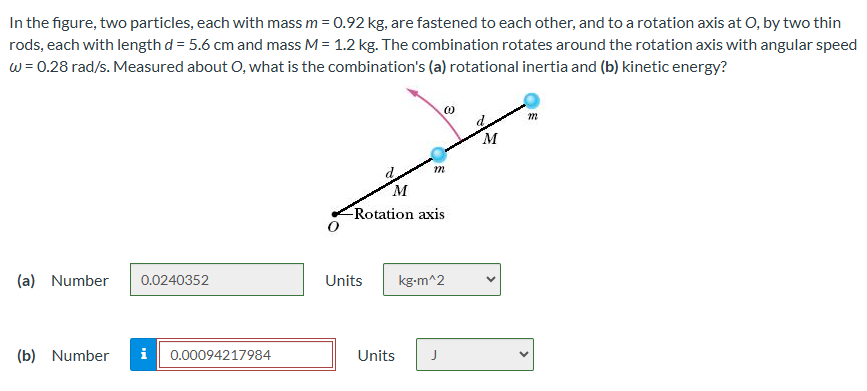 Solved In ﻿the figure, two particles, each with mass | Chegg.com