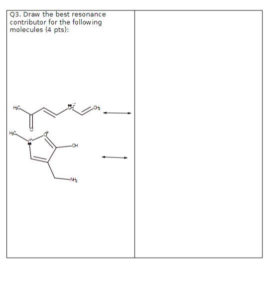 Solved Q4. a) Draw a minor resonance structure for acetone | Chegg.com