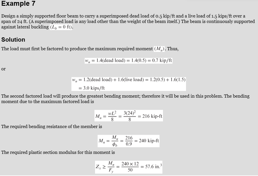 Solved Rework the problem in Example 7 by using Table 9.1 | Chegg.com