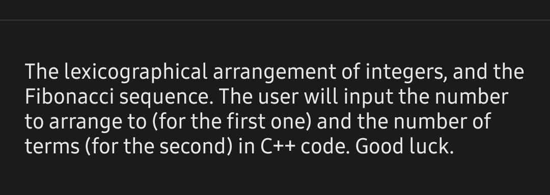 Solved The lexicographical arrangement of integers, and the | Chegg.com Solved The lexicographical arrangement of integers, and the | Chegg.com