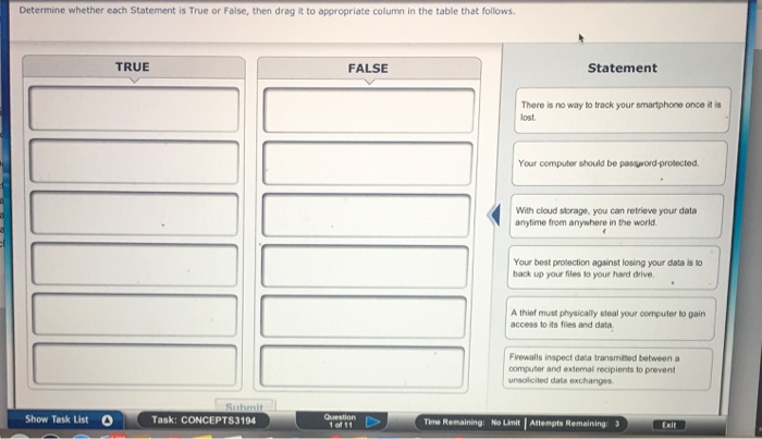 Solved Determine whether each Statement is True or False, | Chegg.com