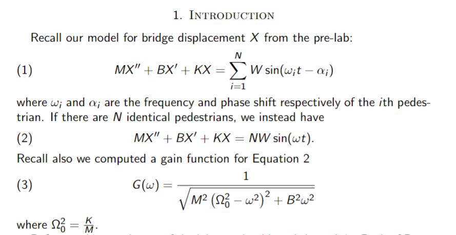 Solved Use Equation Below For Parts A D And Attached Below