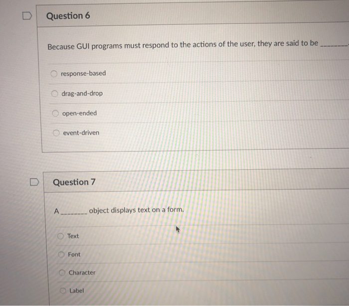 Solved Question 2 Programming languages have.that perform | Chegg.com