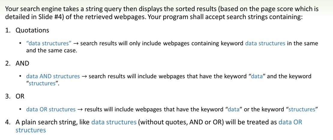 Solved Program Menus • When your program is initially | Chegg.com