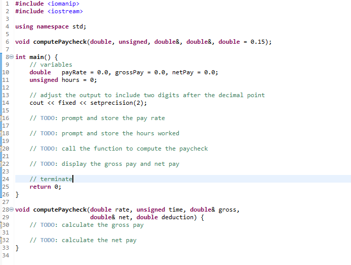 Solved 7 9 10 1 #include 2 #include 3 4 using namespace | Chegg.com
