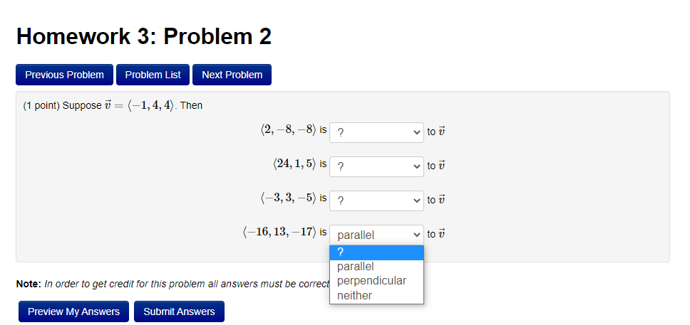 Solved Homework 3: Problem 2 Previous Problem Problem List | Chegg.com