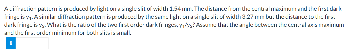 Solved A diffraction pattern is produced by light on a | Chegg.com