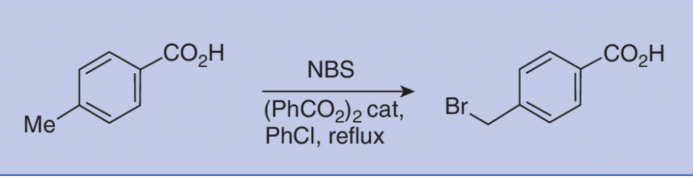 Solved CO2H CO2H NBS Br. Me (PhCO2)2 cat, PhCl, reflux | Chegg.com