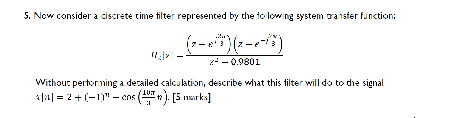 Solved Part C - Spectral representation of DT signals | Chegg.com