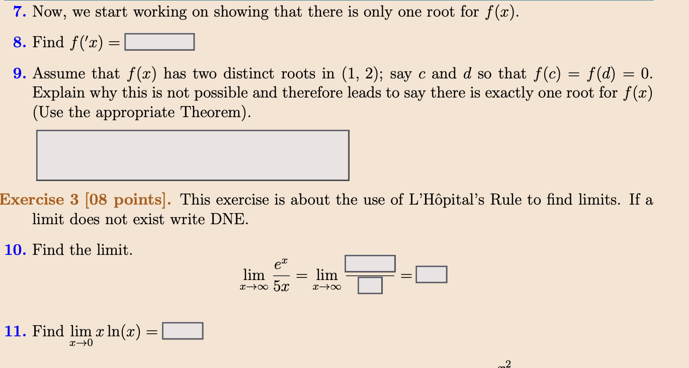 7. Now, we start working on showing that there is | Chegg.com
