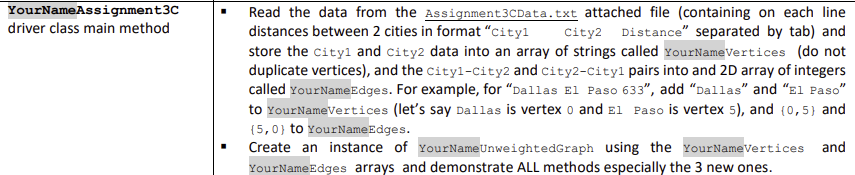 Solved I need code for this assignment. Here is | Chegg.com