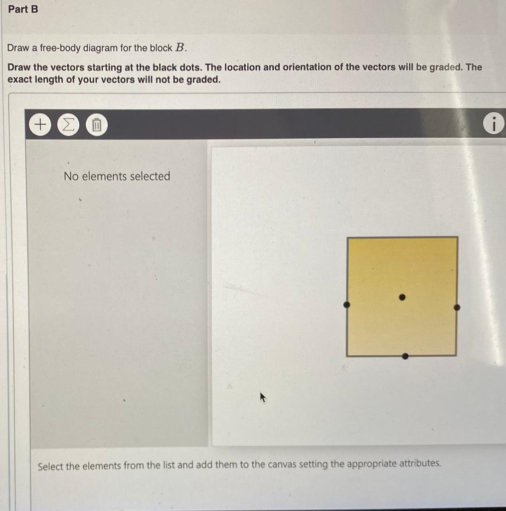 Solved v Part A Three blocks on a frictionless horizontal | Chegg.com