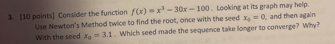 Solved Newton's Method is a technique for finding the roots | Chegg.com