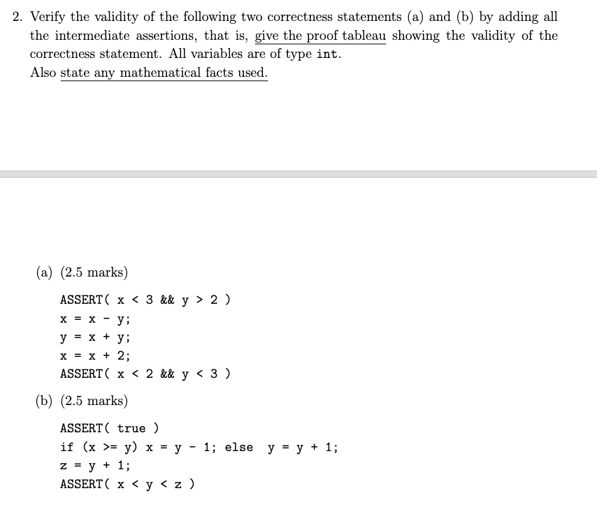 Solved 2. Verify the validity of the following two | Chegg.com