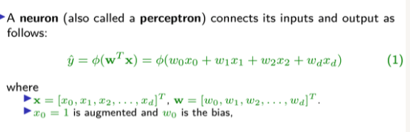 Solved A neuron (also called a perceptron) connects its | Chegg.com
