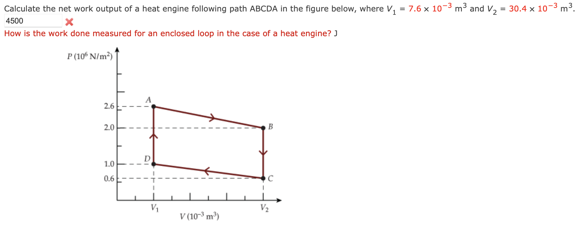 Solved Calculate the net work output of a heat engine | Chegg.com