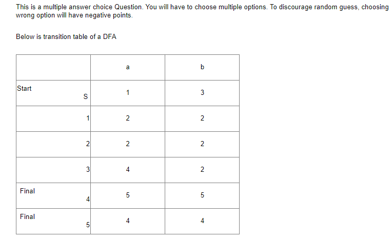Solved This is a multiple answer choice Question. You will | Chegg.com