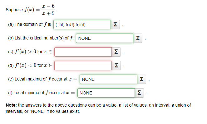 Solved Let f(x)=8x+x32. (a) The domain of f is (b) List the | Chegg.com