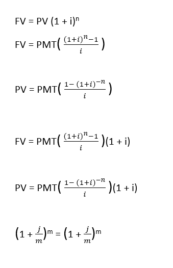 Solved FV PV Math Questions, use the formulas shown. Please | Chegg.com