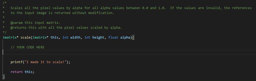 Solved This is coded in C, I need the function below to be | Chegg.com