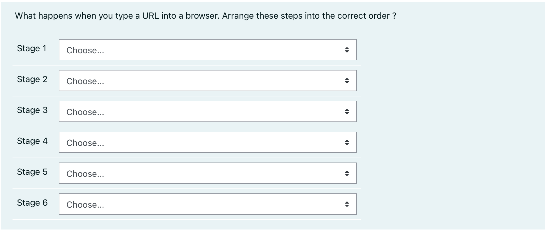 Solved What happens when you type a URL into a browser. | Chegg.com