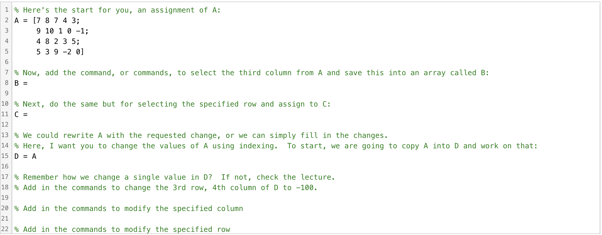 Solved Near the end of class, we talked about use of a colon | Chegg.com