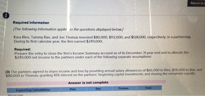 Solved Required information [The following Information | Chegg.com