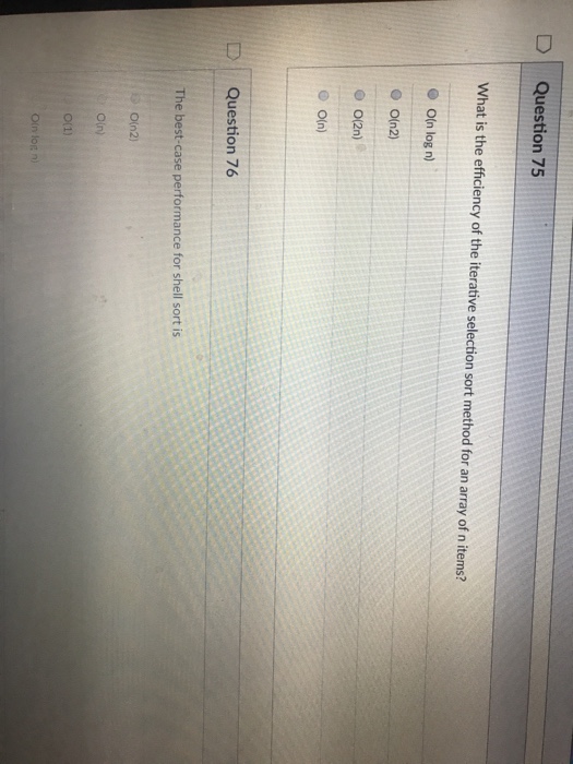 Solved D Question 71 1 Pts Given The Following Array