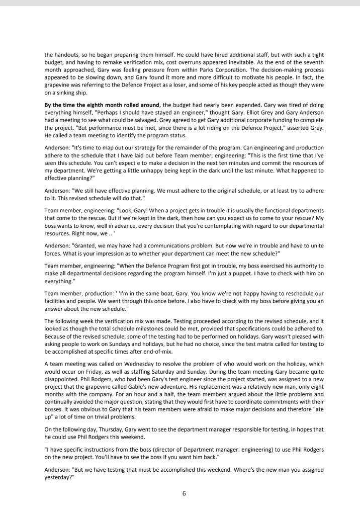 Solved The Defence Project "This is impossible! Just totally | Chegg.com