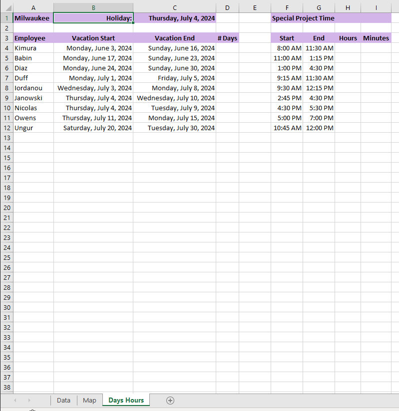 Solved 1 Start Excel. Download and open the file named | Chegg.com