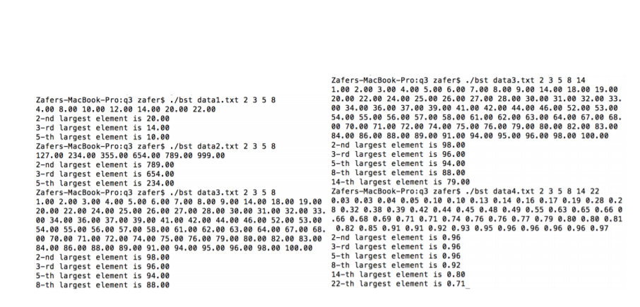 Solved Problem 1. (40 points) A binary search tree (BST) is | Chegg.com