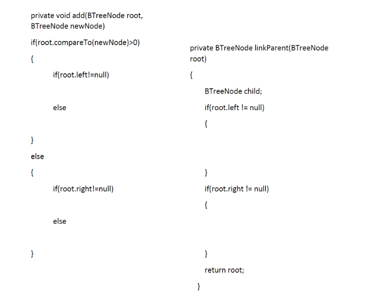 Solved Here is a String Binary Tree code. You need to have a | Chegg.com Solved Here is a String Binary Tree code. You need to have a | Chegg.com
