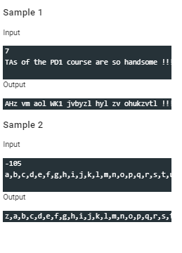 Solved Caesar Cipher Encoder Easy AC Ratio: 10.2% (498/4864) | Chegg.com